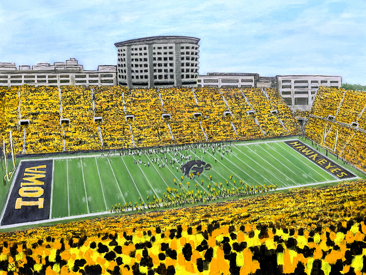 Cara Fuller - Kinnick Stadium – Everlasting Impressions : Products Made ...